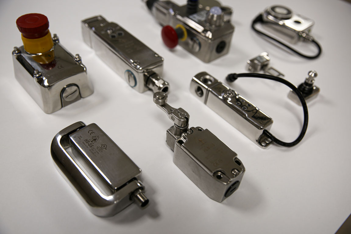 Stainless steel safety switches